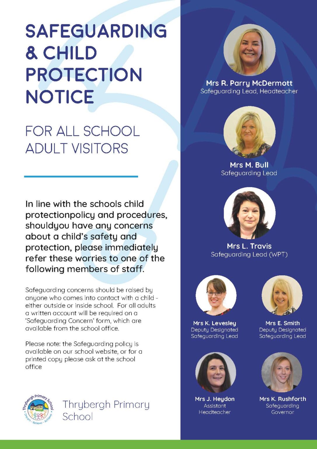 Safeguarding – Thrybergh Primary School